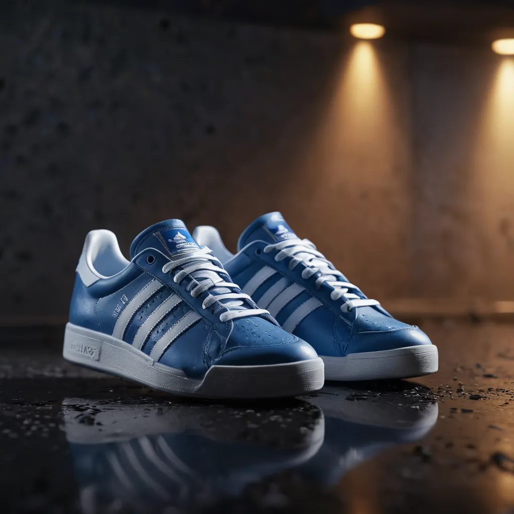 Discover the Timeless Elegance of Blue and White Adidas Collection