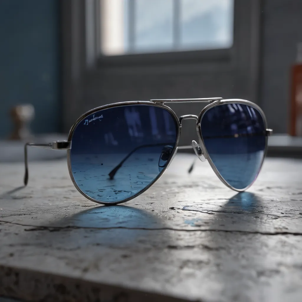 Unveiling the Timeless Elegance of Dark Blue Aviator Sunglasses
