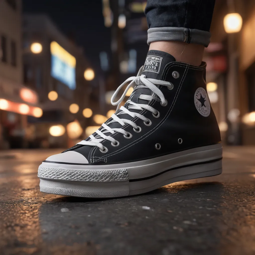 Discover Black Platform Converse Shoes Near Me - A Trendy Footwear Quest