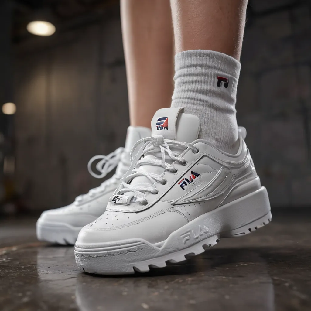 Unveiling the Impact of Fila White Shoes Disruptor in Extreme Sports ...