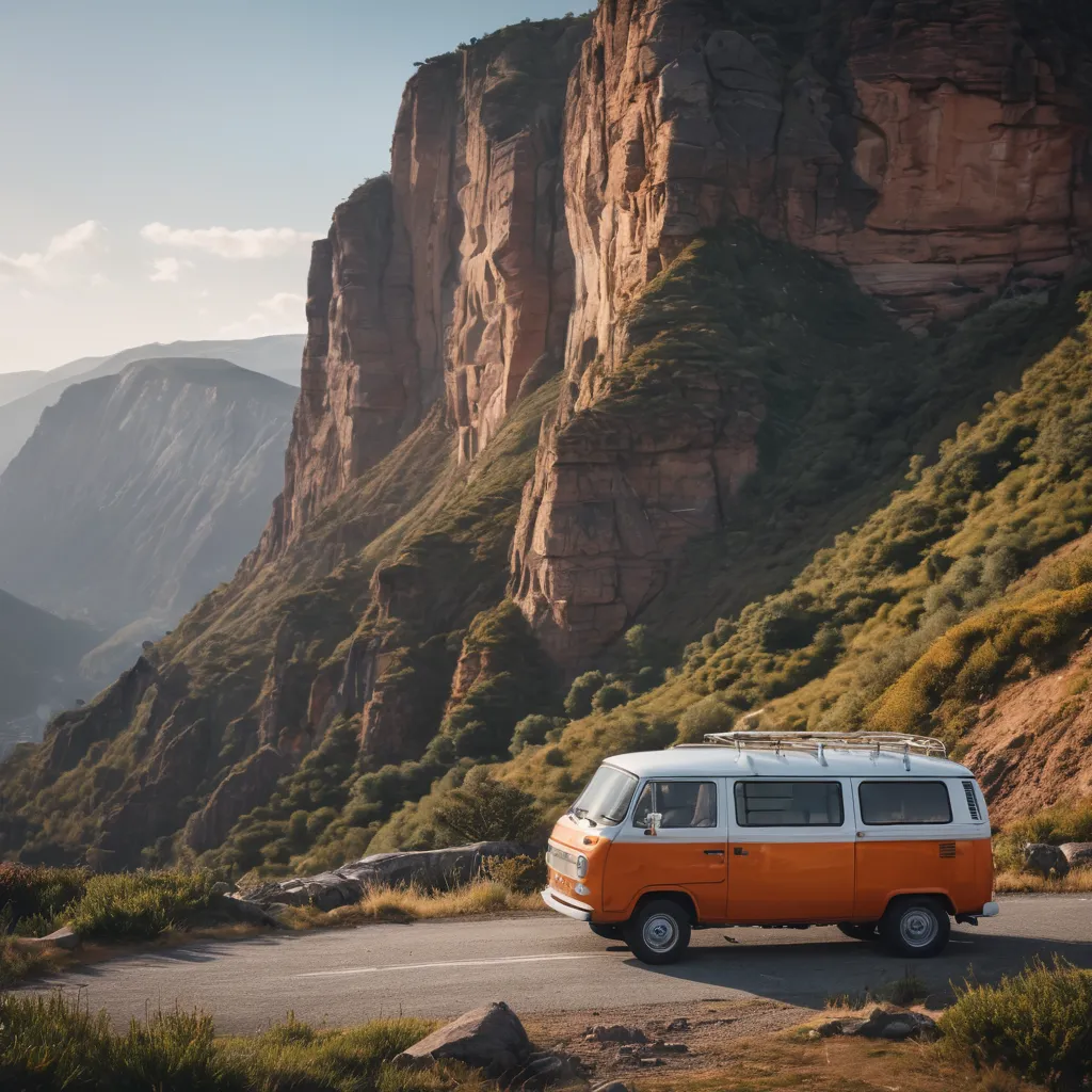 Unveiling the Enigmatic World of Orange and White Vans in Extreme Sports