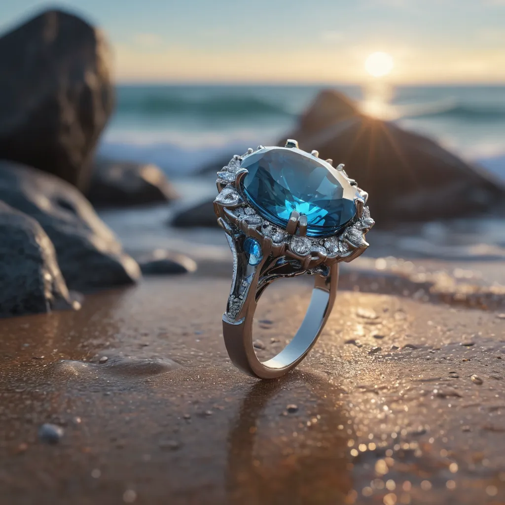 Surfer Engagement Rings: Passion Meets Adventure