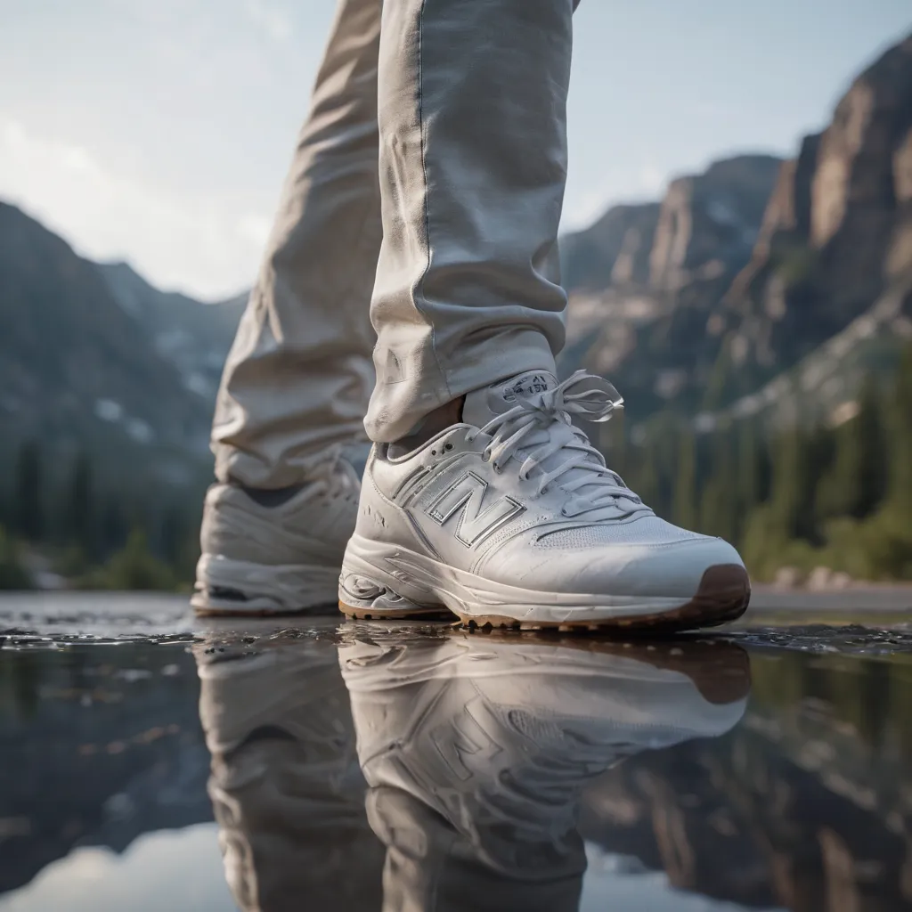 Unveiling the Timeless Allure of All-White New Balance Sneakers
