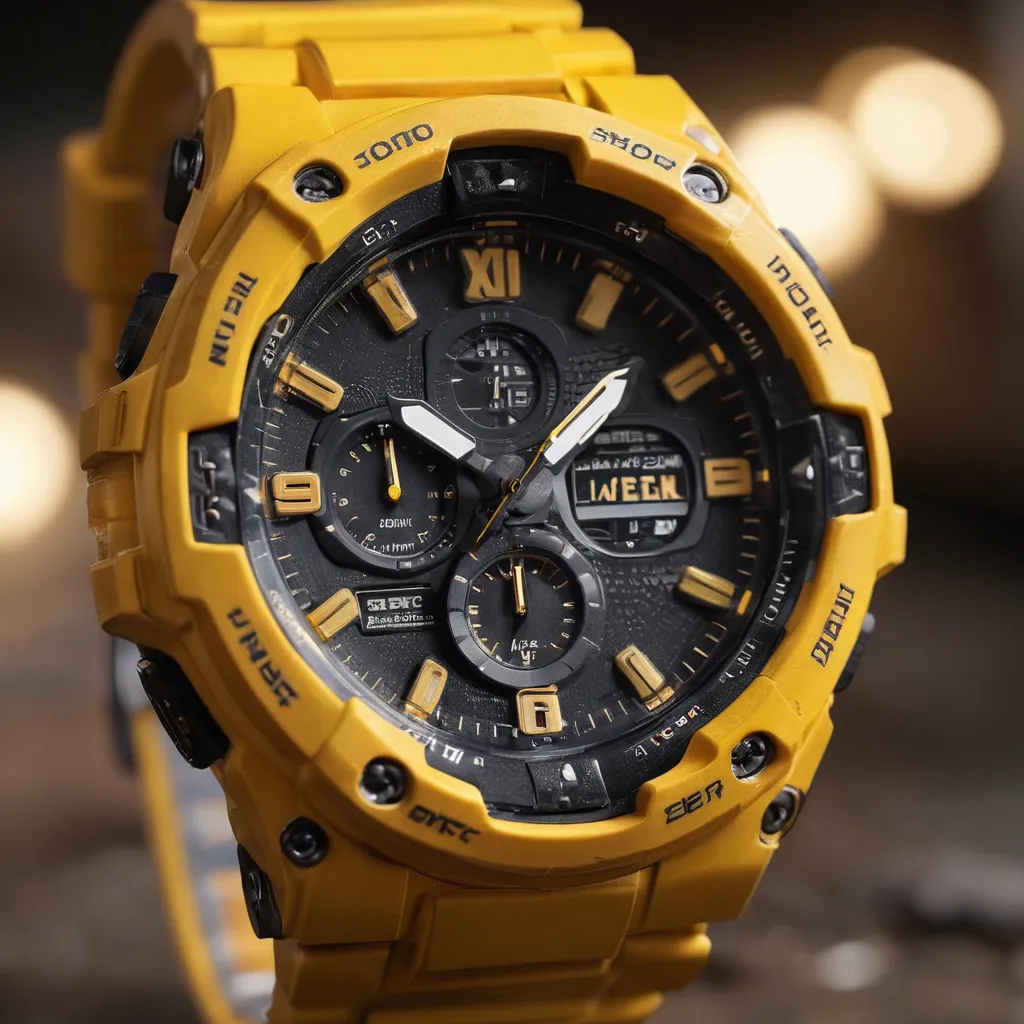 Unveiling the Definitive Yellow G Shock Men's Watch Guide