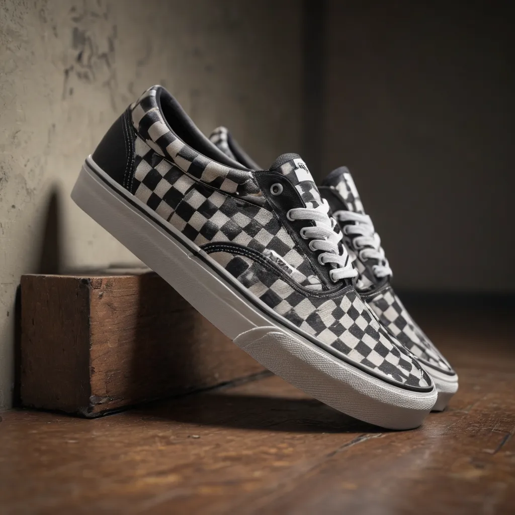 Exploring the Timeless Elegance of Vans Era Checkered Sneakers